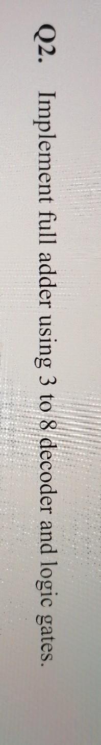 Solved Q1. Design a 4-input, one output combinational logic | Chegg.com