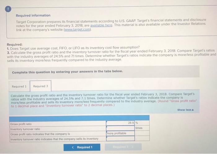 Solved 3. Calculate the gross profit ratio and the inventory | Chegg.com