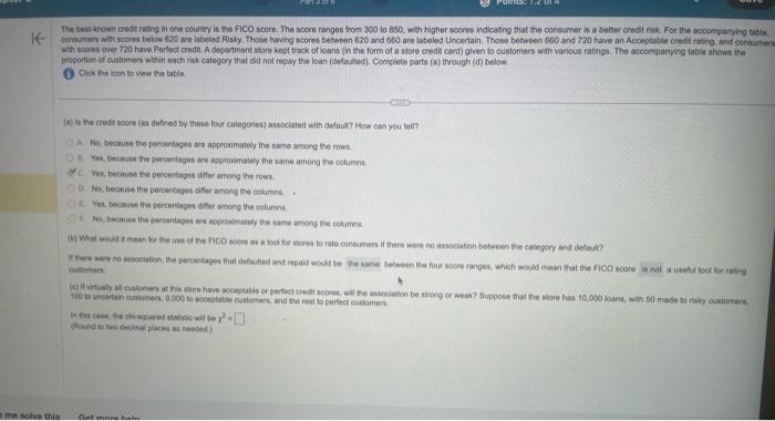 Solved groportion ef eustomers wevin each risk eategory that | Chegg.com