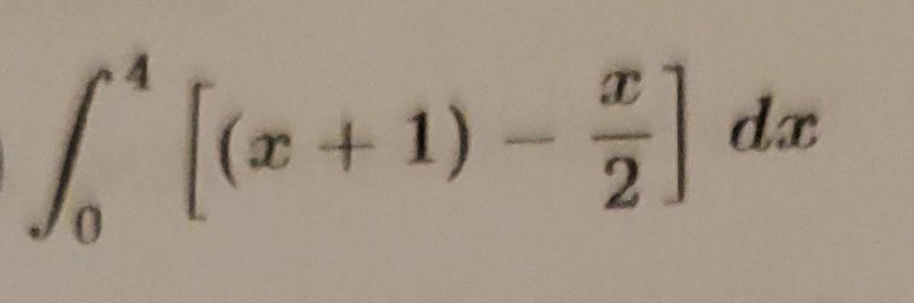 Solved find a region in exercise below the integrand of the | Chegg.com