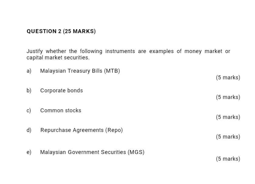 Solved QUESTION 2 (25 ﻿MARKS)Justify whether the following | Chegg.com