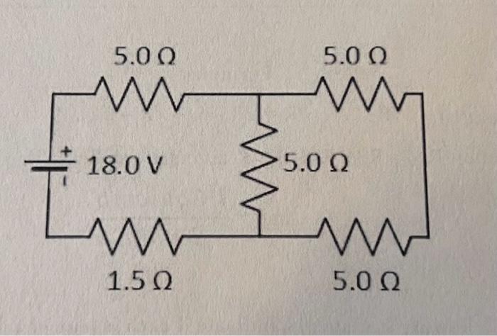 Solved For the resistor circuit shown in Figure above, | Chegg.com