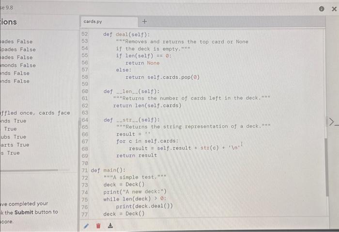 Programming Exercise 9.8Programming Exercise | Chegg.com