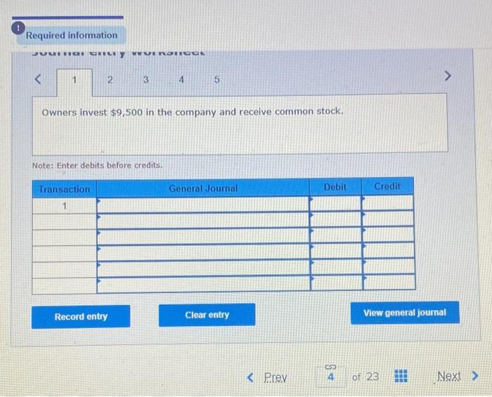 Solved Exercise 2-12A Correct recorded transactions (LO2-4) | Chegg.com