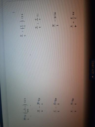 Solved STEPS 1. identify the LCD. 2. divide the Icd with the | Chegg.com