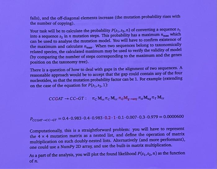 Solved dna =[An,"Cn,"Gn,"TT′] seq | Chegg.com