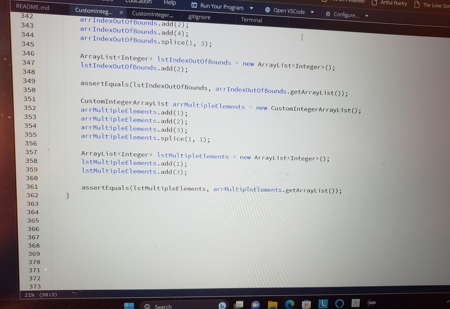Solved import static org.junit.jupiter.api. Assertions. *; | Chegg.com