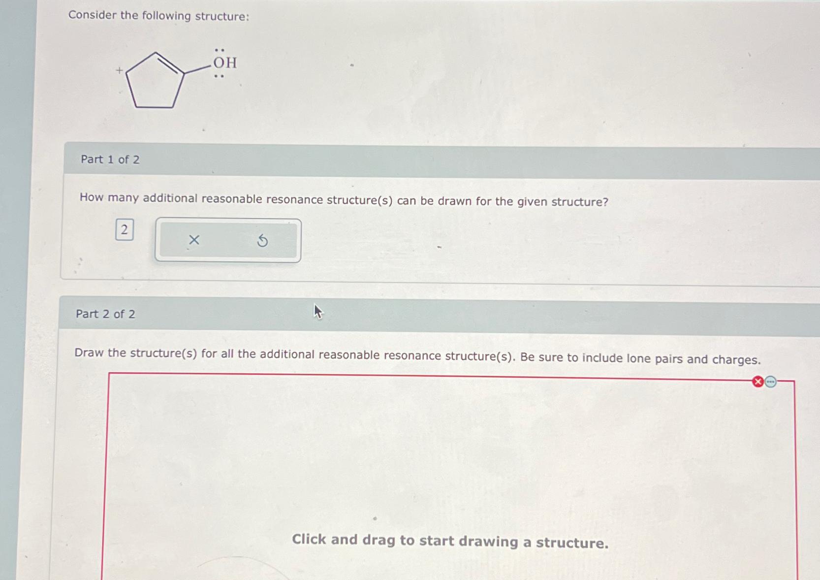 Solved Consider the following structure:Part 1 ﻿of 2How many | Chegg.com