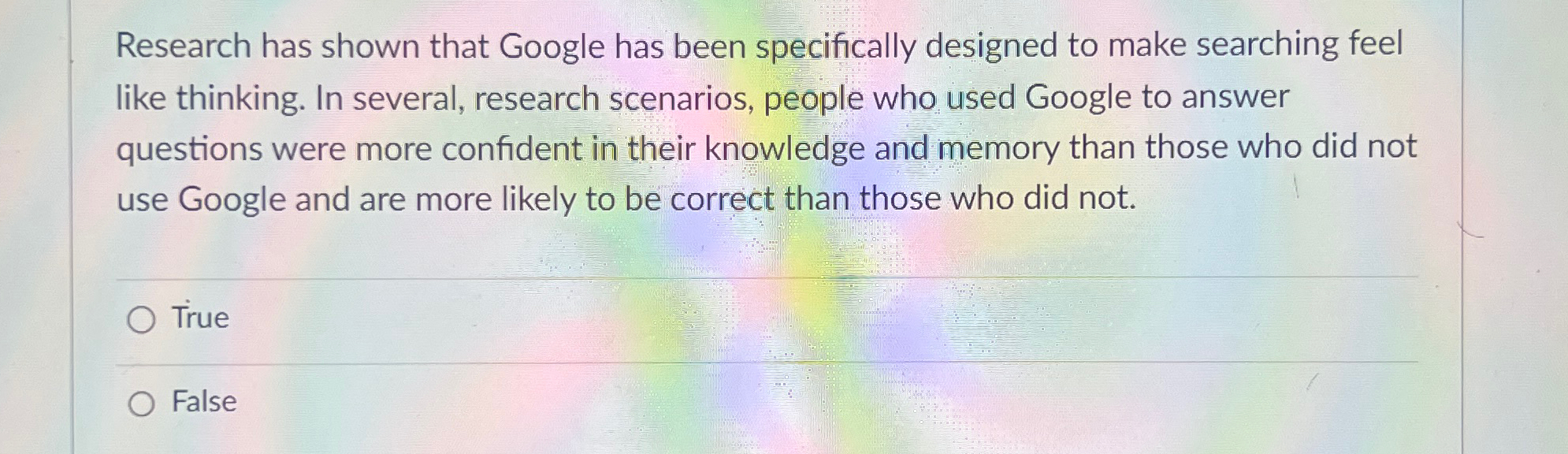 Solved Research has shown that Google has been specifically | Chegg.com