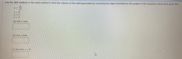 Solved Use the dink method or the shall method to find the | Chegg.com