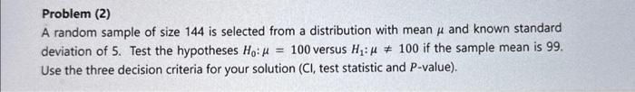 Solved PLEASE SHOW ME HOW TO DO THIS! WITH WORK