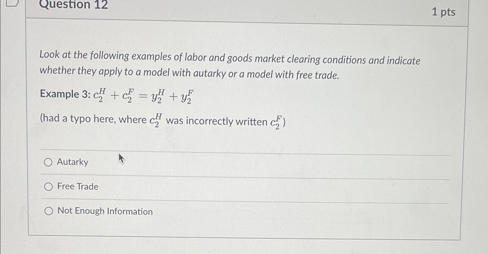 Solved Question 121 ﻿ptsLook at the following examples of | Chegg.com