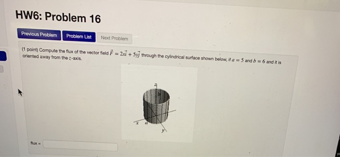 Solved HW6: Problem 16 Previous Problem Problem List Next | Chegg.com