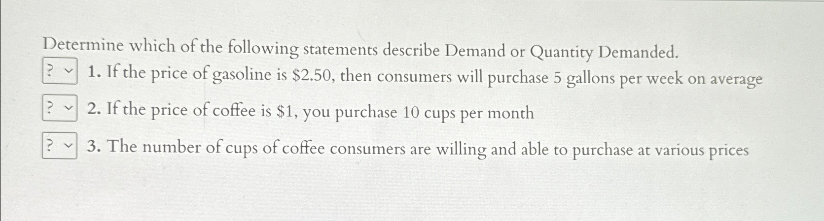 Solved Determine which of the following statements describe | Chegg.com
