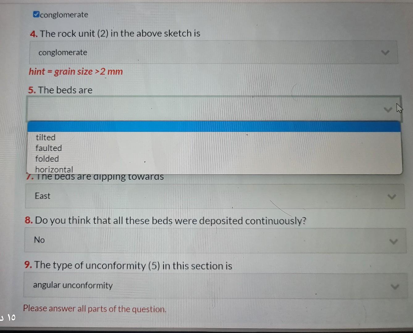 Solved The hill shows three vertical sections 1,2 and 3 as | Chegg.com