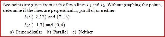 Solved Two points are given from each of two lines L and L2. | Chegg.com