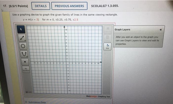 Solved 17. (0.5/1 Points) DETAILS PREVIOUS ANSWERS SCOLALG7 | Chegg.com Solved 17. (0.5/1 Points) DETAILS PREVIOUS ANSWERS SCOLALG7 | Chegg.com
