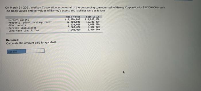 Solved On January 1, 2021, the Marjlee Company began | Chegg.com