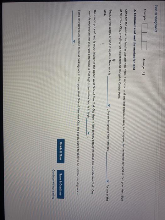 Solved Back to Assignment Attempts: Average: 73 2. Economic | Chegg.com