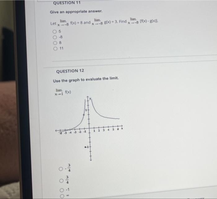 Solved Use the graph to evaluate the limit. limx→0f(x) does | Chegg.com