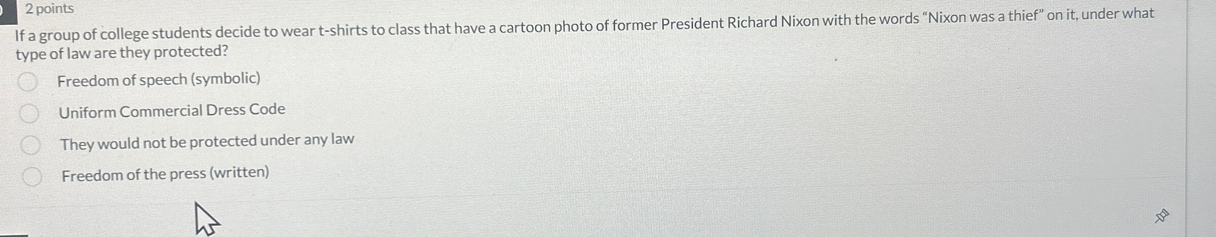 Solved 2 ﻿pointsIf a group of college students decide to | Chegg.com