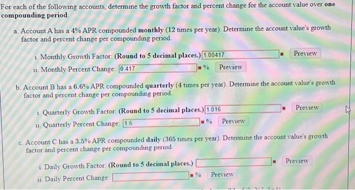 Solved For each of the following accounts, determine the | Chegg.com
