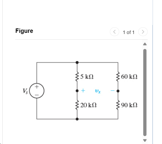 Solved Part AFigure1 ﻿of 1Consider the circuit shown in | Chegg.com