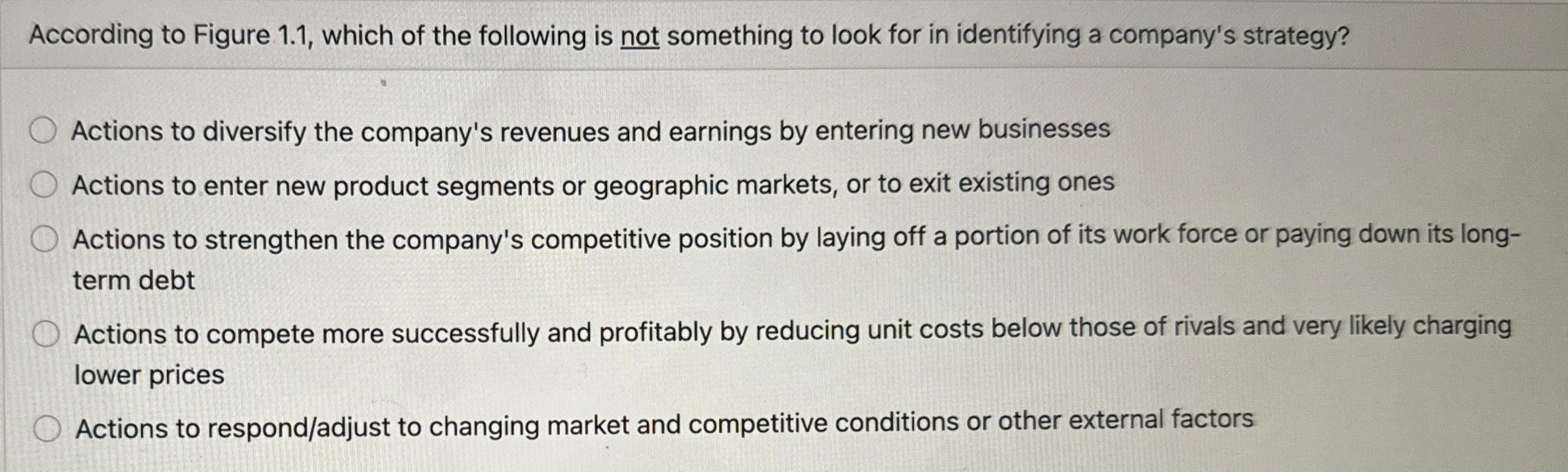 Solved According to Figure 1.1, ﻿which of the following is | Chegg.com