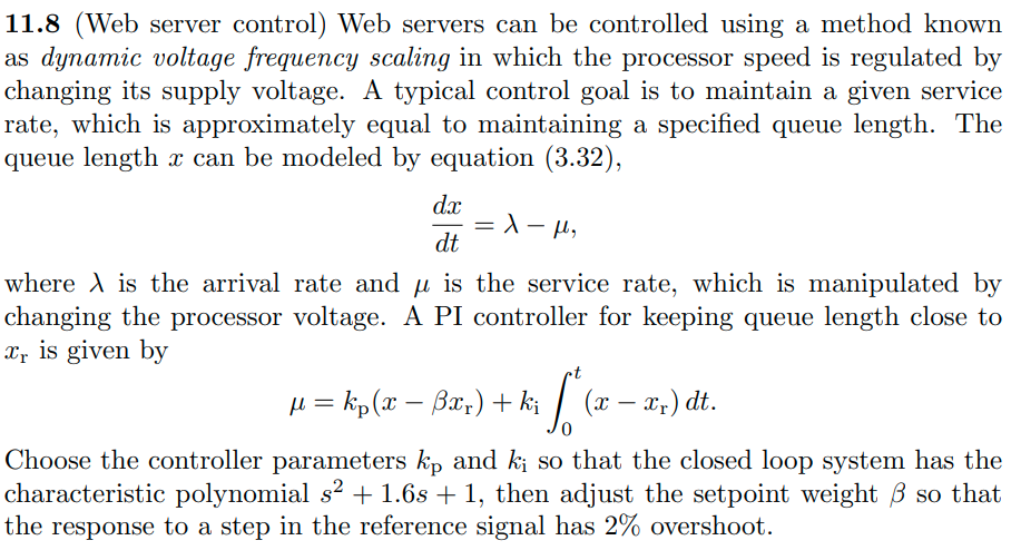 Solved 11.8 (Web server control) ﻿Web servers can be | Chegg.com