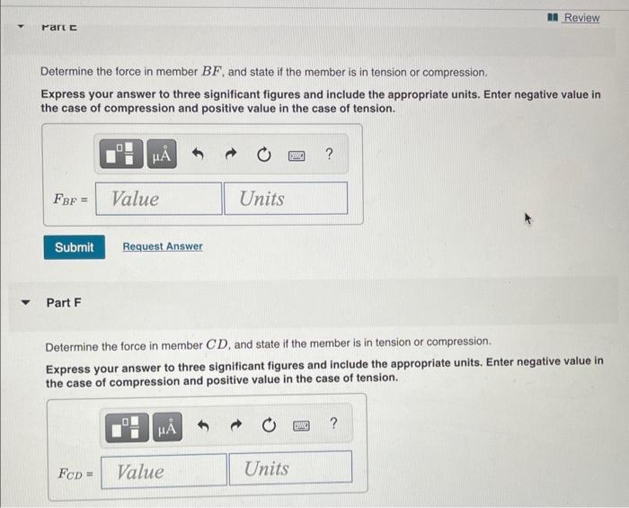 In (Figure 1), P1=12kN and P2=6kN.Determine the force | Chegg.com