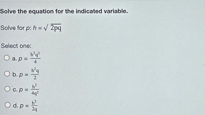 Solved Solve for the indicated variable. S=a(T−T0)+S0 for T | Chegg.com
