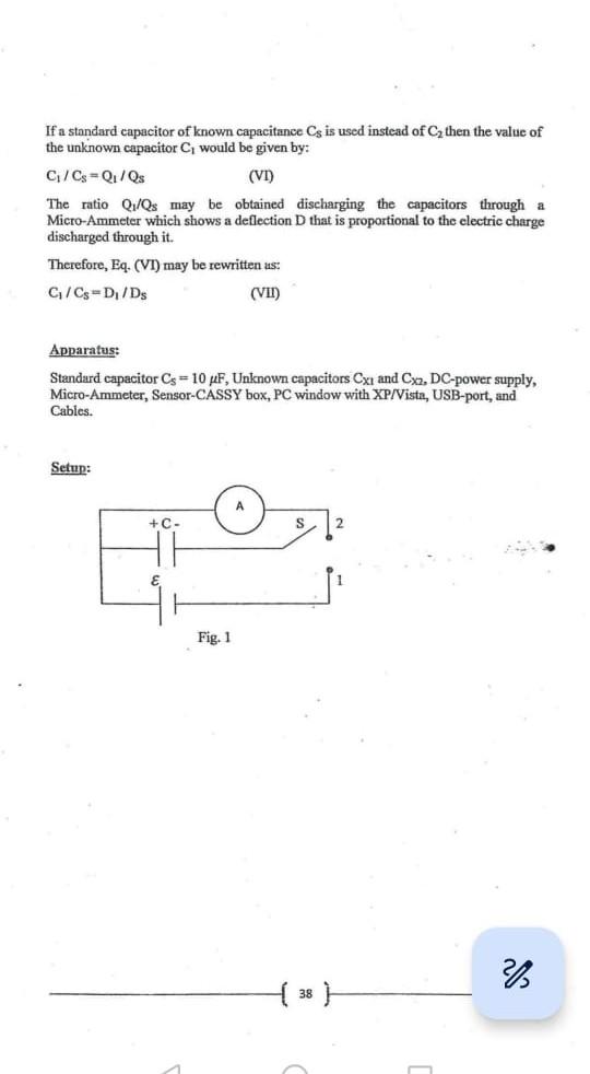 Solved Obiectives: 1 -Learning how to charge and discharge | Chegg.com