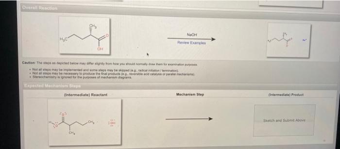Solved (Intermediate) Reactant Tip: Only add curved arrows | Chegg.com