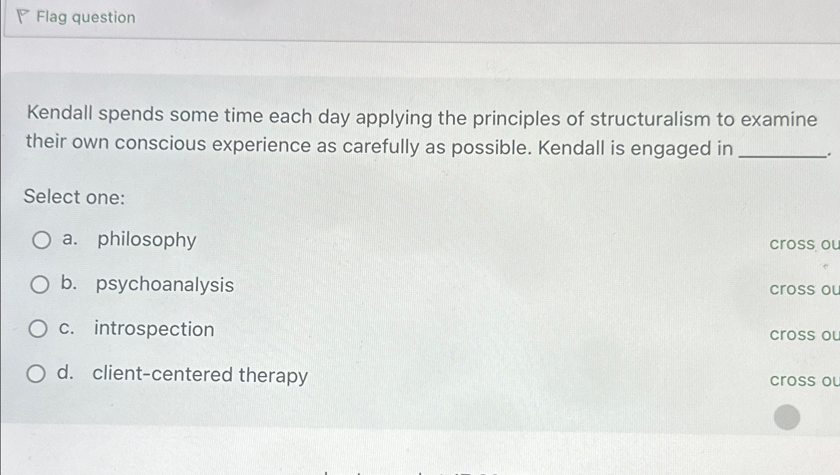 Solved Flag questionKendall spends some time each day | Chegg.com
