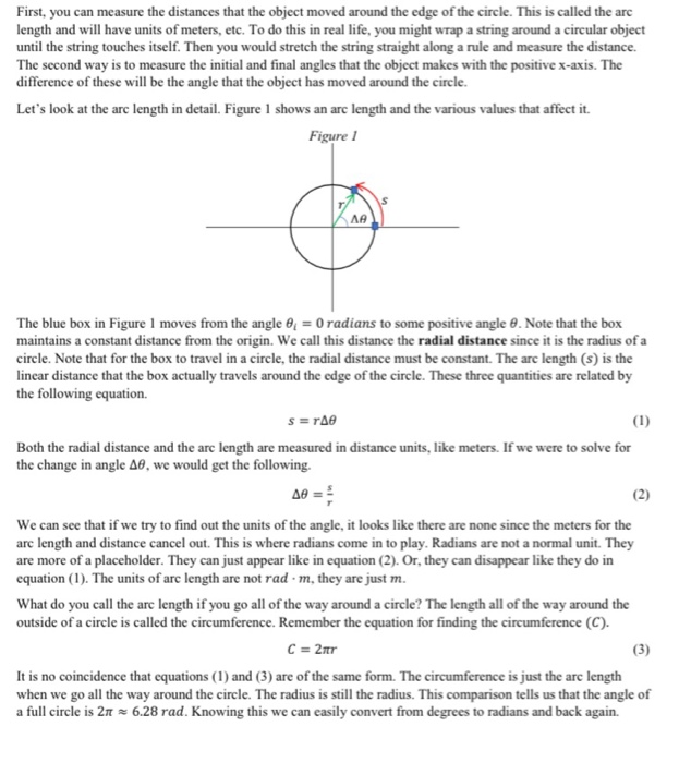 Solved First, you can measure the distances that the | Chegg.com