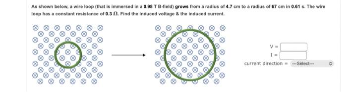 Solved As shown below, there are two concentric copper wire | Chegg.com