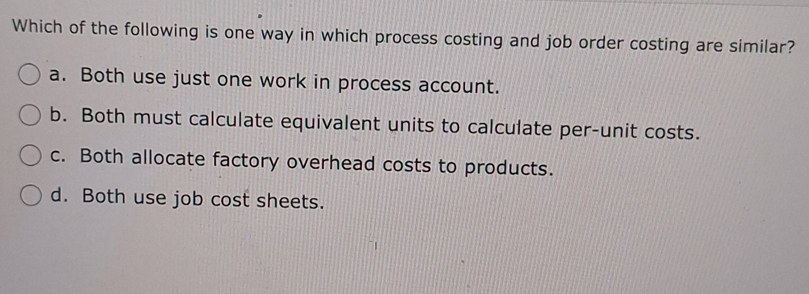 Solved Which of the following is one way in which process | Chegg.com