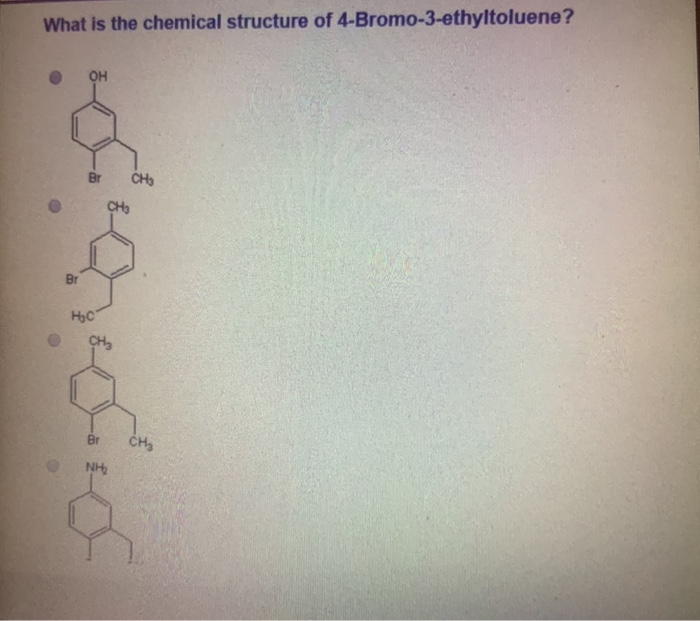 Solved What is the chemical structure of | Chegg.com