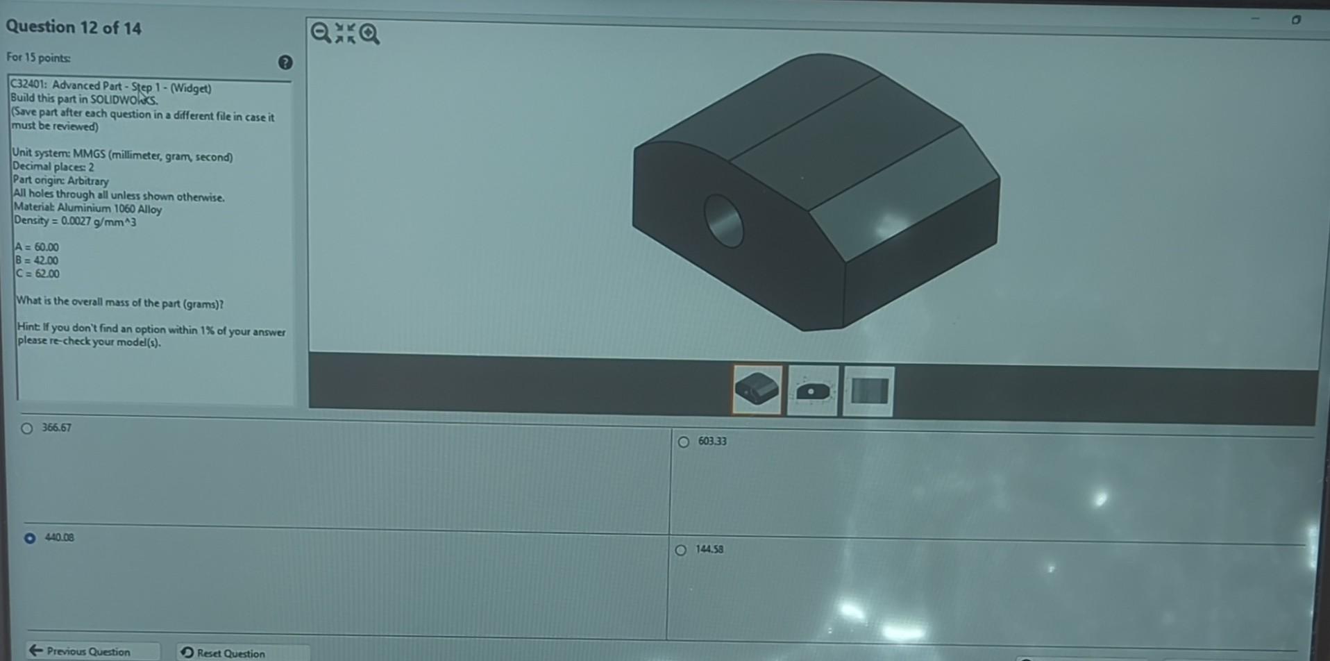 Solved C32401: Advanced Part - Step 1- (Widget) Build this | Chegg.com