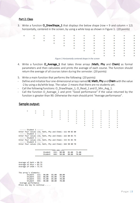 Solved CS 159 - Additional Assessment - Spring 2020 Upload | Chegg.com