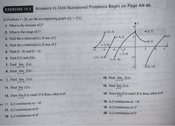 Solved EXERCISE 12.3 Answers to Odd-Numbered Problems Begin | Chegg.com