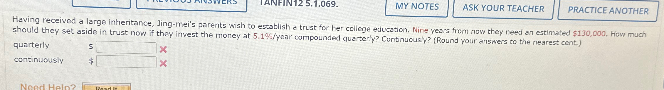 Solved Having received a large inheritance, Jing-mei's | Chegg.com