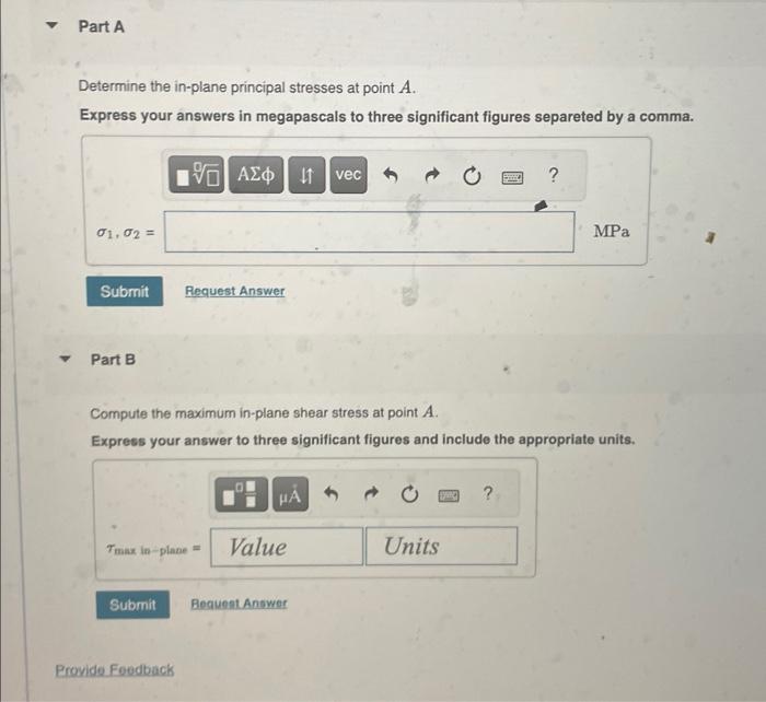 Solved The internal loadings at a section of the beam are | Chegg.com
