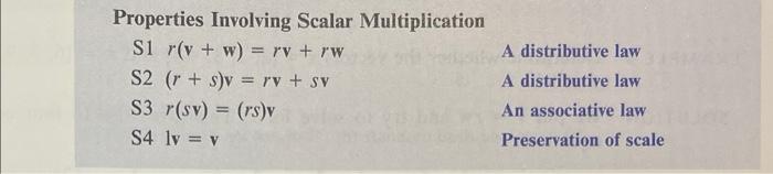 Solved multiplication in Rn, stated in Theorem I.1. 42. a. | Chegg.com
