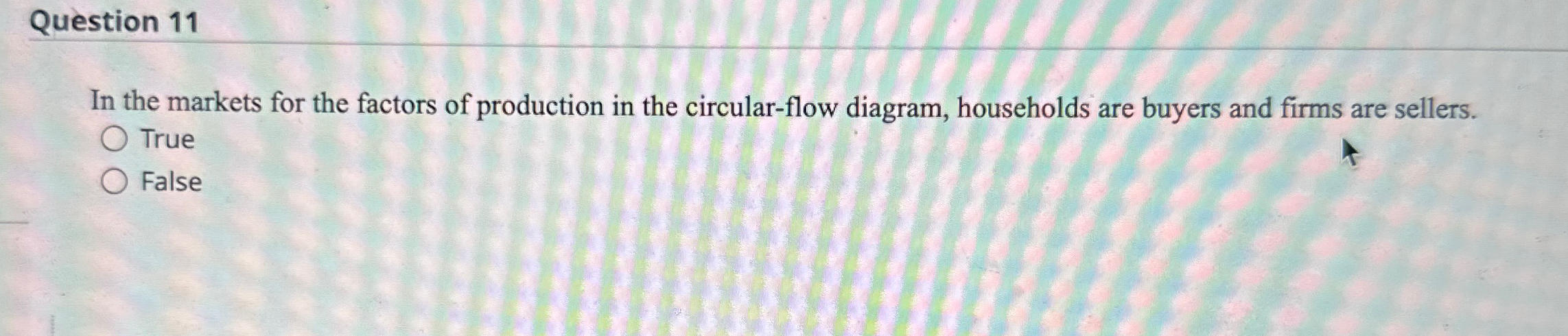 Solved Question 11In the markets for the factors of | Chegg.com