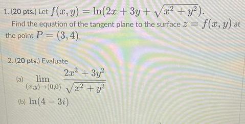 [Solved]: Step by stepstep by step 3. (30 pts.) Consider the