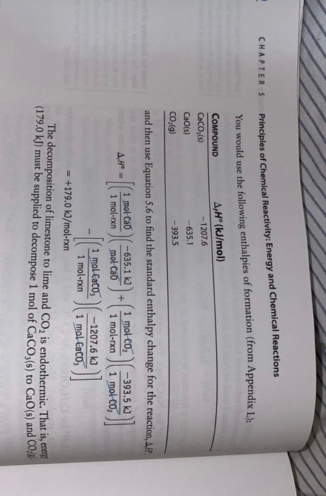 11. Using Appendix L, calculate the standard enthalpy | Chegg.com