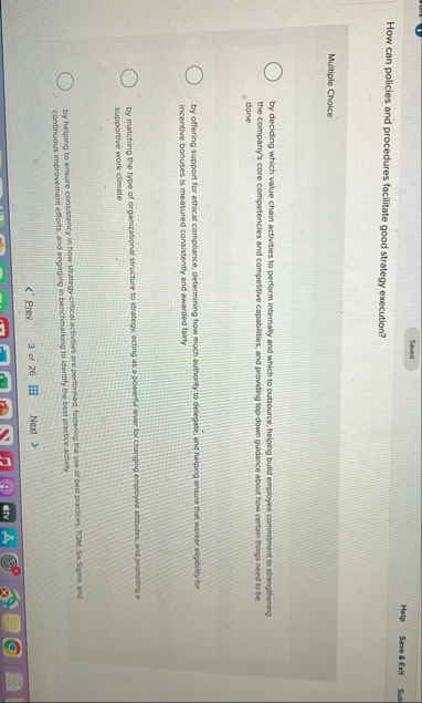 Solved HelpSave 8 ﻿ExitHow can policies and procedures | Chegg.com
