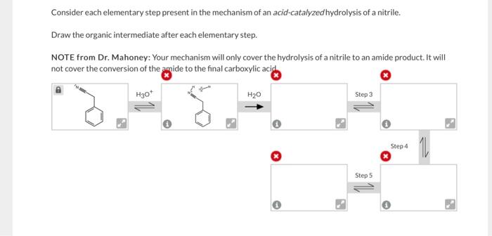 Solved Consider each elementary step present in the | Chegg.com