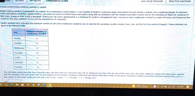 Solved A linear programining computer package is | Chegg.com
